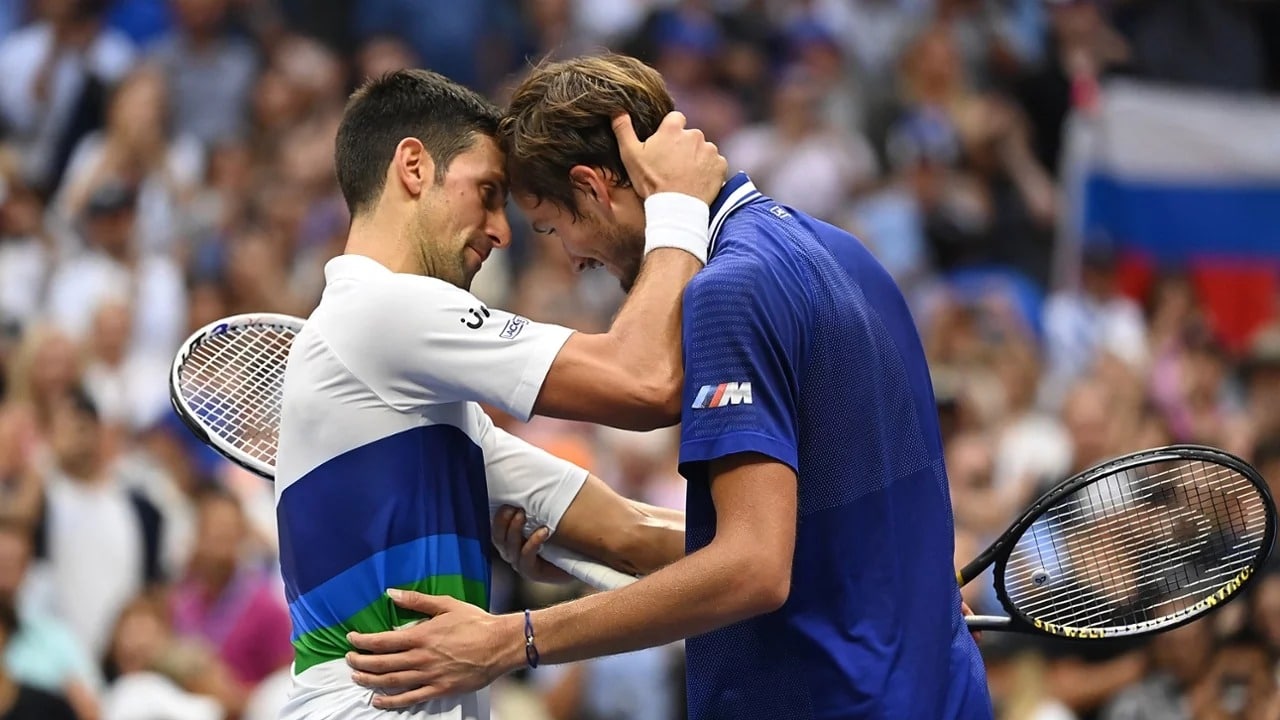 Final del US Open y un duelo para el infarto:Novak Djokovic contra Daniil Medvedev por el último GS