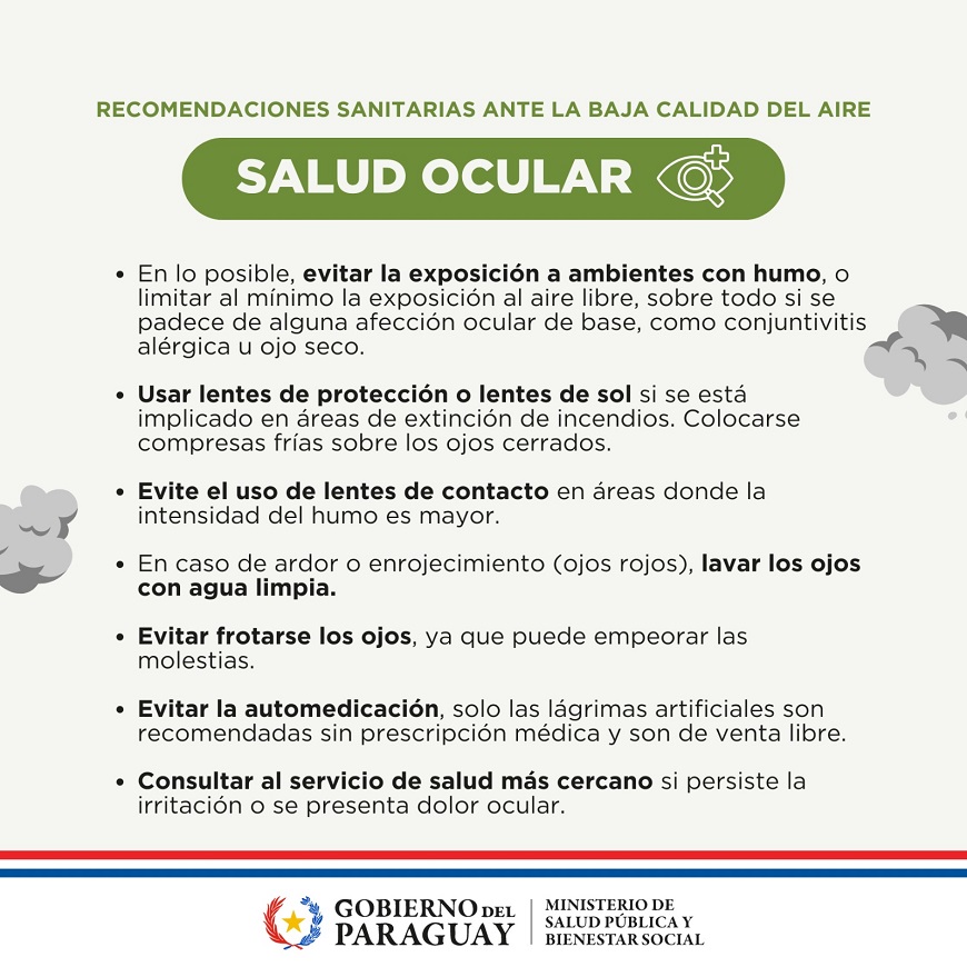 Recomendaciones para proteger los ojos ante el humo del ambiente – Backend